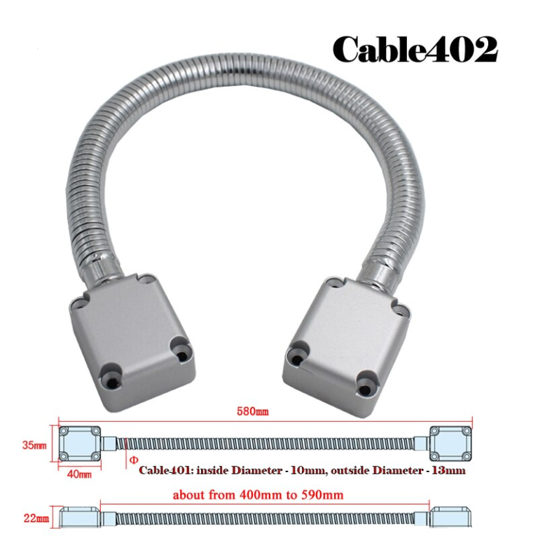Door Loop Exposed Mounting Protection Sleeve Access Control Cable ...